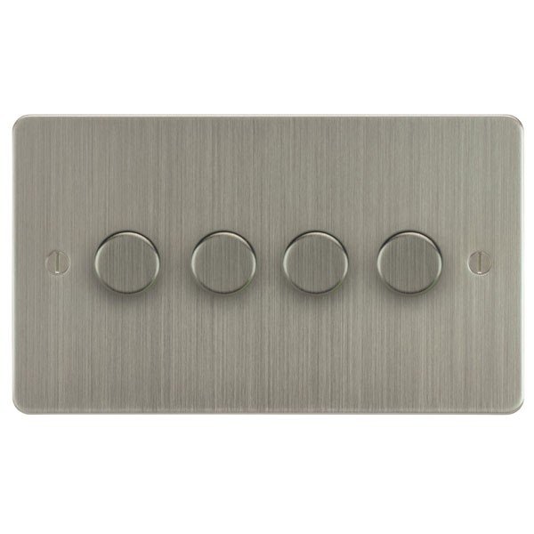 Focus SB Ambassador 4 Gang 400W/400VA Intelligent Load Detecting Dimmer ...