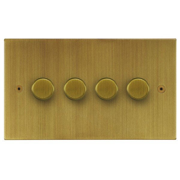 Focus SB Horizon Square Corners 4 Gang 400W/400VA Intelligent Load ...