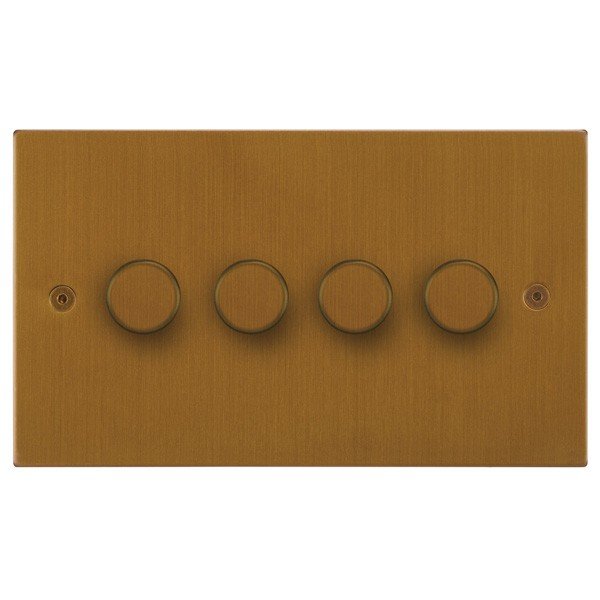 Focus SB Horizon Square Corners 4 Gang 400W/400VA Intelligent Load ...