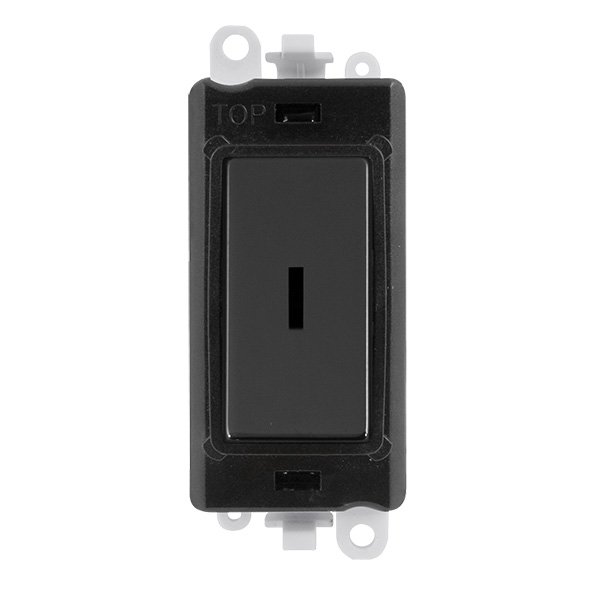 Click GridPro Matt Black 2 Way 20AX Retractive Keyswitch Module with ...