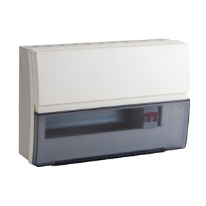 Hager 100amp 12 Way Plastic Consumer Unit | UKES