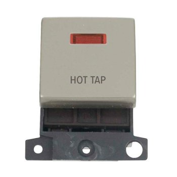 Click MiniGrid Pearl Nickel 20A Double Pole Hot Tap Ingot Switch Module ...