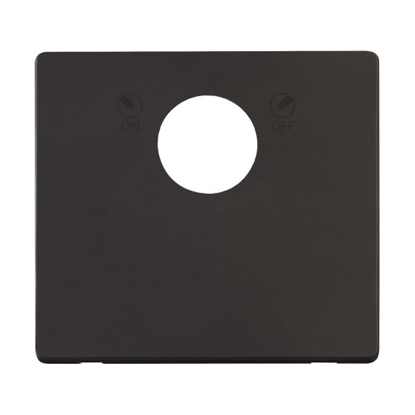 Click Definity Matt Black 1 Gang 20A Double Pole Key Lockable Switch ...