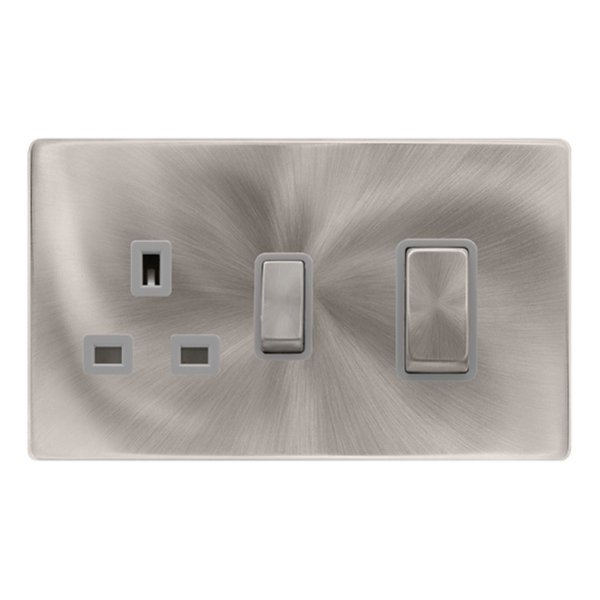 Click Definity Complete Brushed Stainless 50A Double Pole Ingot Cooker ...