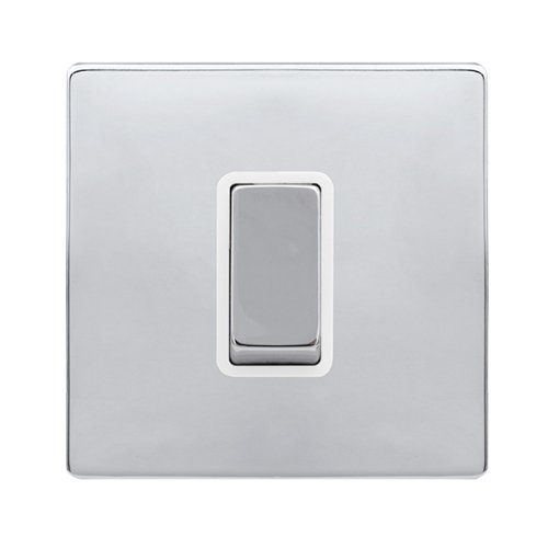 Click Definity Complete Polished Chrome 50A Double Pole Switch with ...