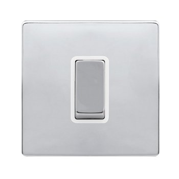 Click Definity Complete Polished Chrome 50A Double Pole Switch with ...