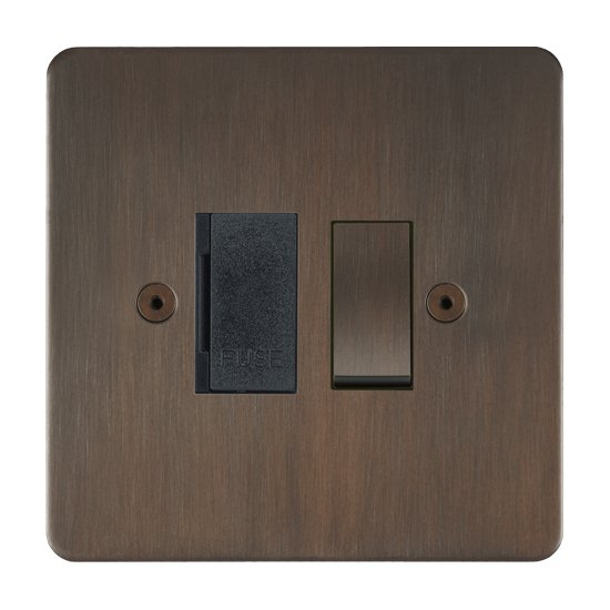 Focus SB Ambassador 13A Switched Fuse Spur In Chocolate Bronze with ...