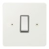 Focus SB Ambassador 1 Gang 20A 2 Way Rocker Switch In Matt White with ...