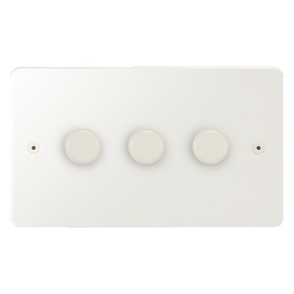 Focus SB Ambassador 3 Gang 400W/400VA Intelligent Load Detecting Dimmer ...