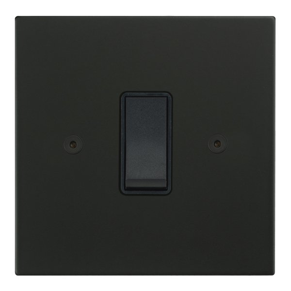 Focus SB Ambassador Square Corners 1 Gang 20A Double Pole Rocker Switch ...