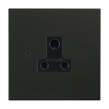 Focus SB Ambassador Square Corners 1 Gang 5A Unswitched Socket In Matt ...