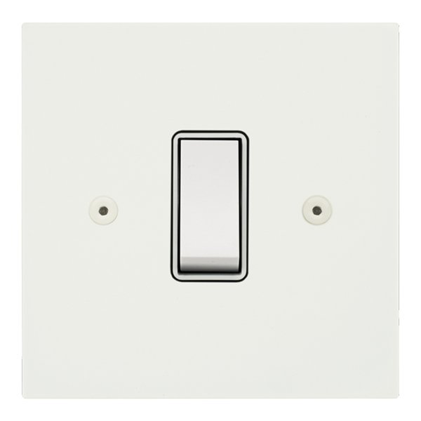 Focus SB Ambassador Square Corners 1 Gang 20A 2 Way Rocker Switch In ...