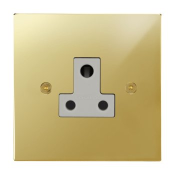 Focus SB Ambassador Square Corners 1 Gang 5A Unswitched Socket In ...