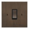 Focus SB Ambassador Square Corners 1 Gang 20A Retractive Rocker Switch ...