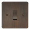 Focus SB Horizon 1 Gang 20A 2 Way and Off Rocker Switch In Chocolate ...