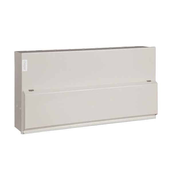Hager 18 Way Consumer Unit, 100A Main Switch, SPD (VML118SPDRK) | UKES