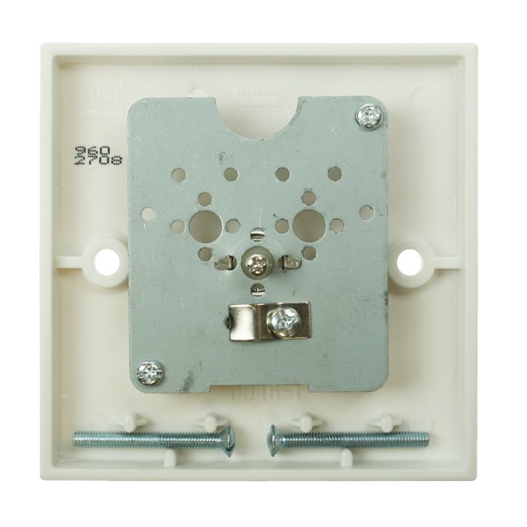 BG White PVC Single Coaxial Socket Outlet, Switches and Sockets, UK ...