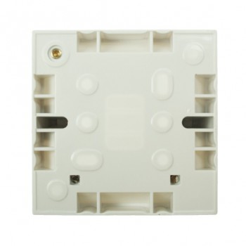 BG Electrical Single 45mm Surface Pattress | UKES