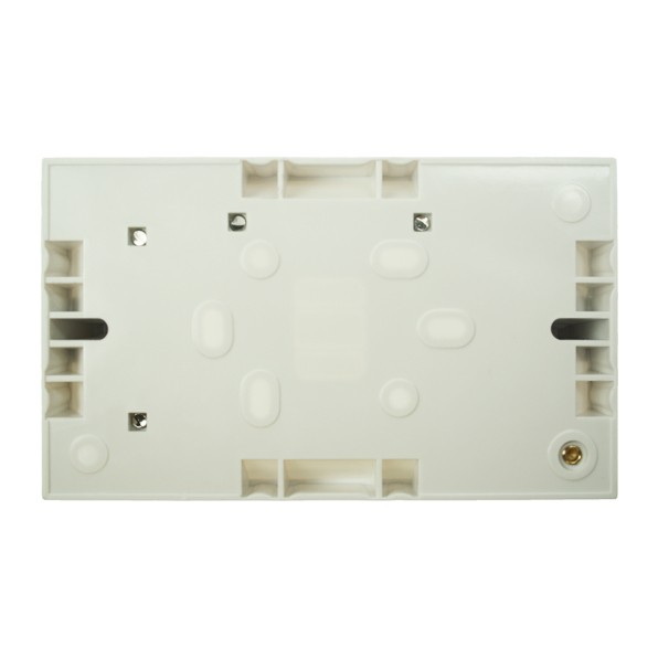 BG Electrical Double 45mm Surface Pattress | UKES