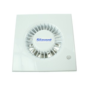 Silavent White 4inch Wall and Ceiling Extractor Fan with PIR and Timer ...