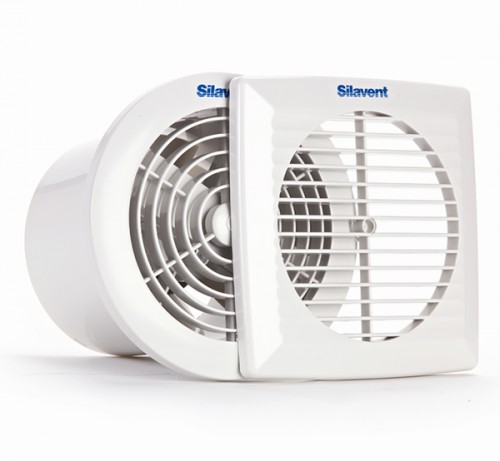 Buy the Silavent SLP100B White 4inch Low Profile Extractor Fan ...