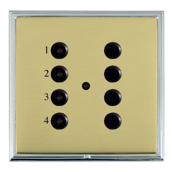 Hamilton Linea-Scala CFX Bright Chrome Frame/Polished Brass Plate 4 ...