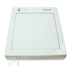Silavent White 6inch Extractor Fan with Automatic Shutters and Pullcord ...