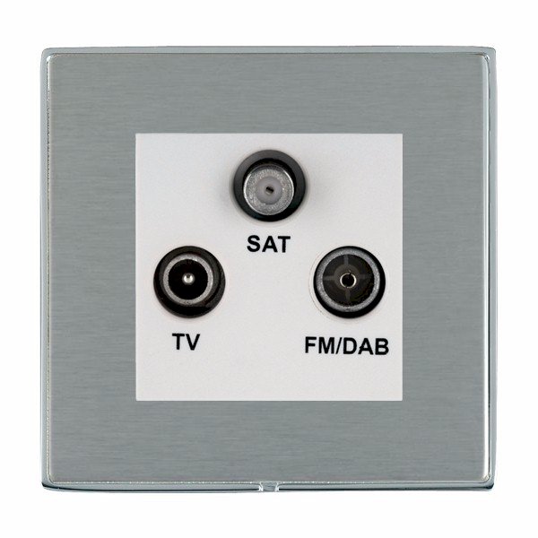 Hamilton Linea-Duo CFX Bright Chrome Frame/Satin Steel Plate Non ...