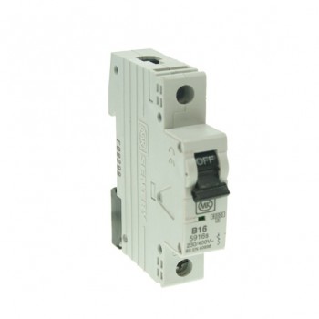 MK Electric Sentry 16A Type B Single Pole MCB | UKES