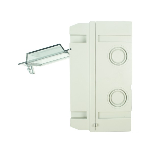 Plastic 5 Module Grey Enclosure and Lid | UKES