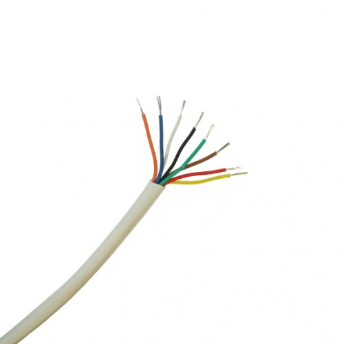 100 Metre Drum of White 8 Core Alarm Cable, Electrical Cables, UK ...