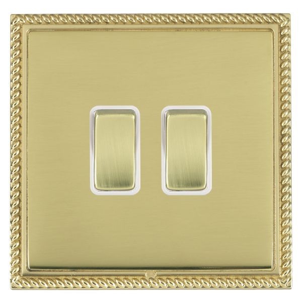 Hamilton Linea-Georgian CFX Polished Brass Frame/Polished Brass Plate 2 ...