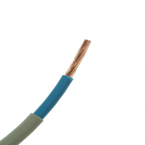 1 Metre Cut of 25.00mm Double Insulated Blue Meter Tails, Electrical ...
