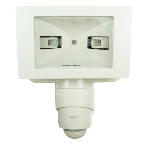 Steinel 150w White Sensor-Switched Halogen Light | UKES