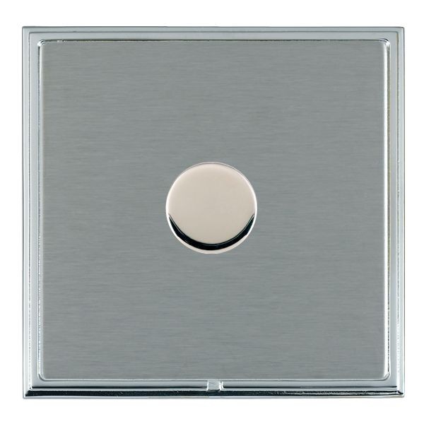 Hamilton Linea-Scala CFX Bright Chrome Frame/Satin Steel Plate 1 Gang ...