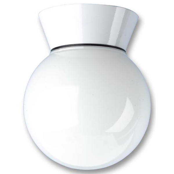 60 Watt Opal Sphere Light Fitting | UKES