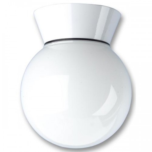 60 Watt Opal Sphere Light Fitting, Bathroom Lighting Supplier, UK ...