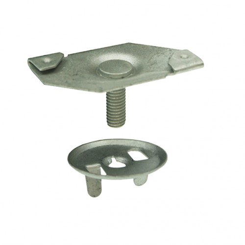 25mm T bar twist on ceiling clips, buy steel fixing clips at UK ...