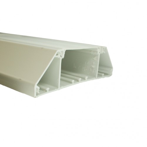 Univolt 50mmx170mm 3 Compartment Dado Trunking, PVC Trunking at UK ...