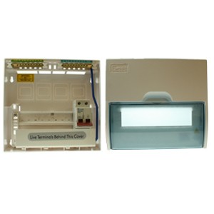 Europa ECU10M 100amp 8 Way Plastic Consumer Unit | UKES