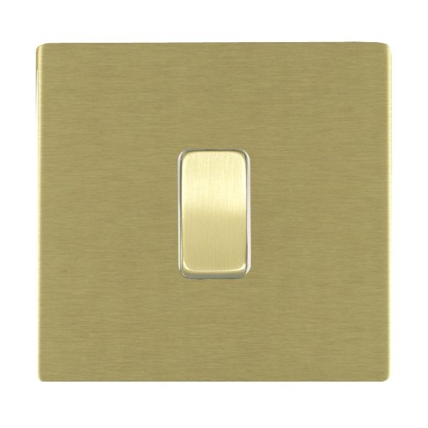 Hamilton Sheer CFX Satin Brass 1 Gang 10AX Push To Make Break Retractive Switch With Satin Brass hamilton-sheer-cfx-satin-brass-1-gang-10ax-push-to-make-break-retractive-switch-with-satin-brass