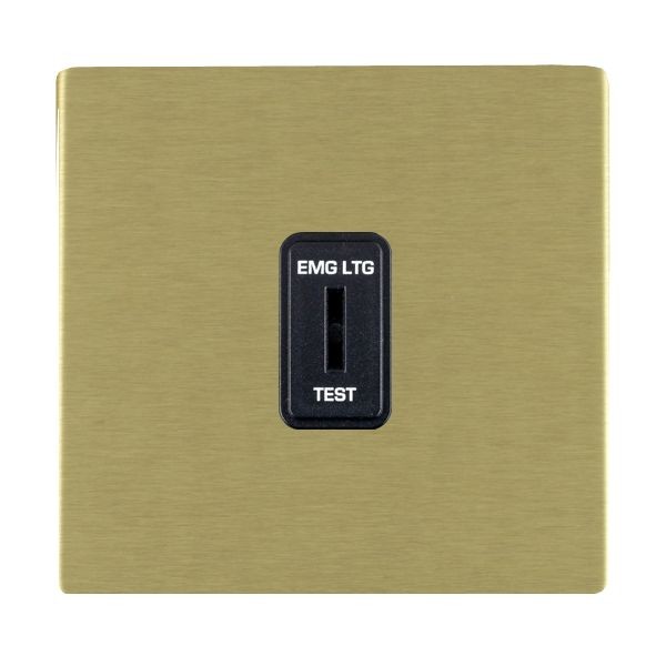 Hamilton Sheer CFX Satin Brass 20AX 2 Way Key Switch Marked EMG LTG ...