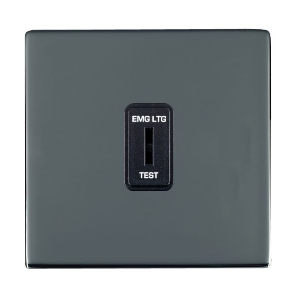 Hamilton Sheer CFX Black Nickel 20AX 2 Way Key Switch Marked EMG LTG ...