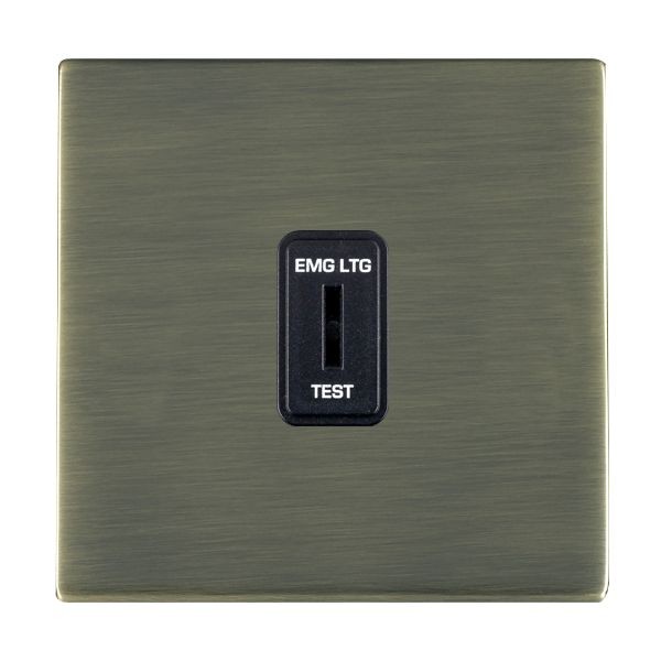 Hamilton Sheer CFX Antique Brass 20AX 2 Way Key Switch Marked EMG LTG ...