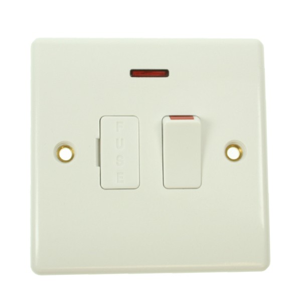 BG Electrical Nexus 13 Amp Switched Fuse Connection Unit with Neon | UKES