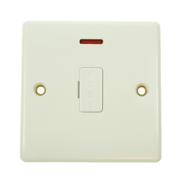 BG Electrical Nexus 13 Amp Unswitched Fused Connection Unit with Neon ...