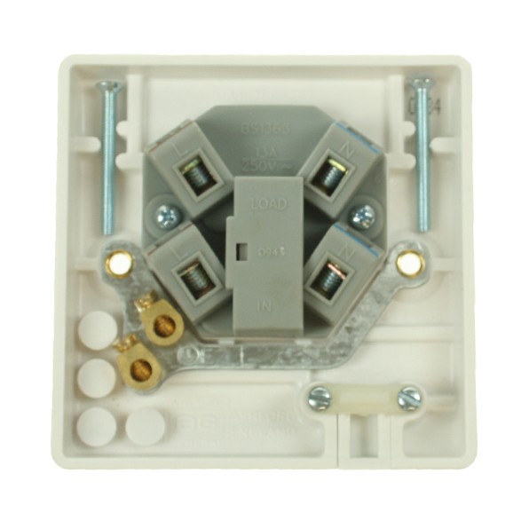 BG Nexus 13 Amp Unswitched Fused Connection Unit with Neon and Cable ...