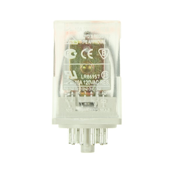 Europa 11 Pin Octal 10A 24V Relay Base | UKES