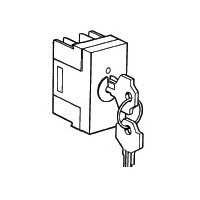 Hamilton IP55/66 Grey 16A Double Pole Key Switch Module | UKES