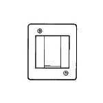 Hamilton IP55/66 Grey IP55 1 Module Switch Enclosure | UKES